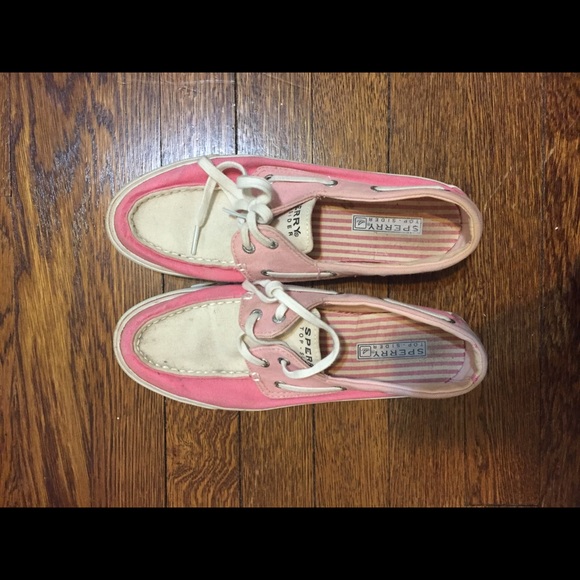Sperry | Shoes | Custom Pink Sperries | Poshmark